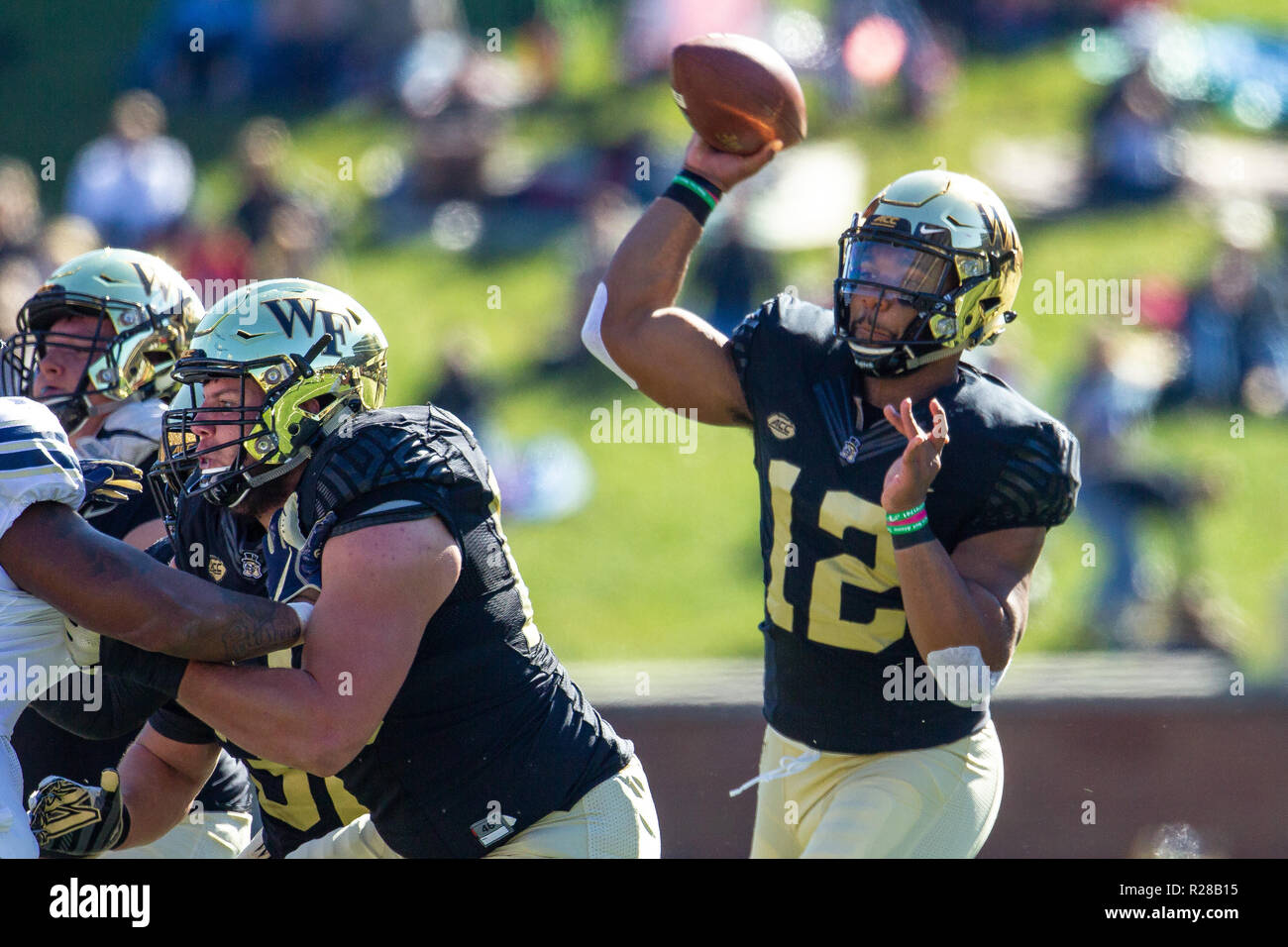 Winston-Salem, NC, USA. 17th Nov, 2018. Wake Forest Demon Deacons ...