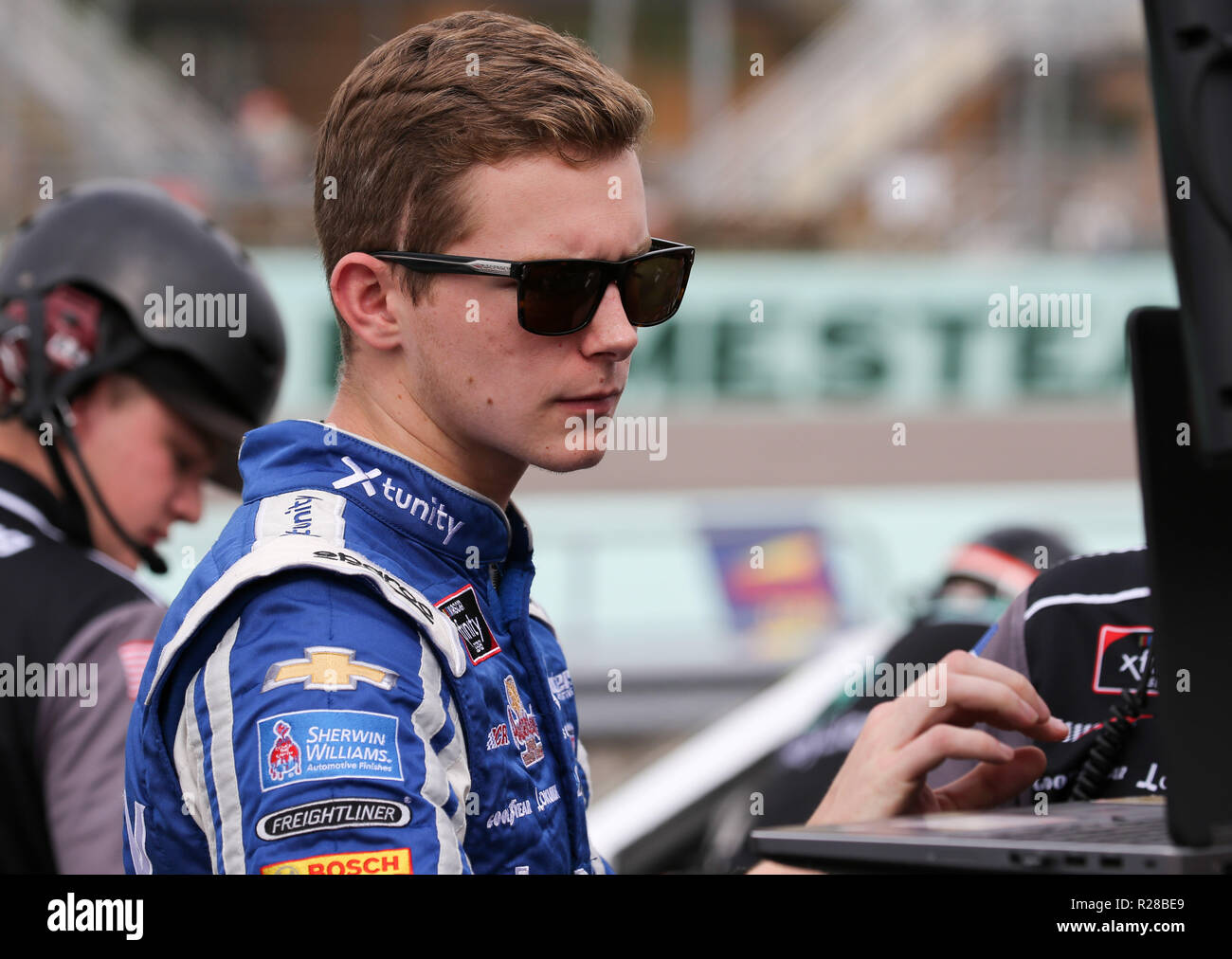 Homestead, Fla, USA. 17th Nov, 2018. Matt Tifft, driver of the (2 ...