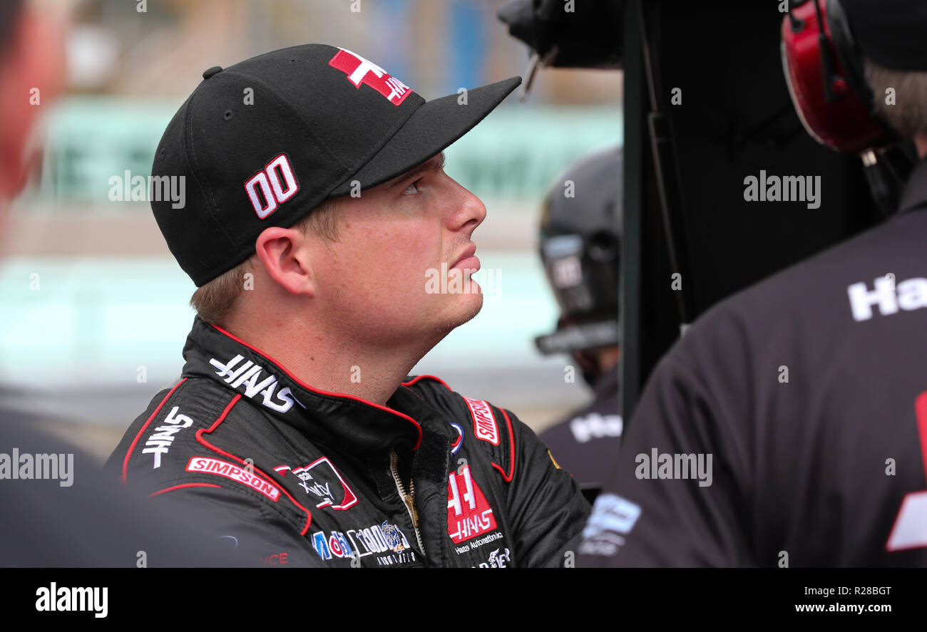 Homestead, Fla, USA. 17th Nov, 2018. Cole Custer, driver of the (00 ...