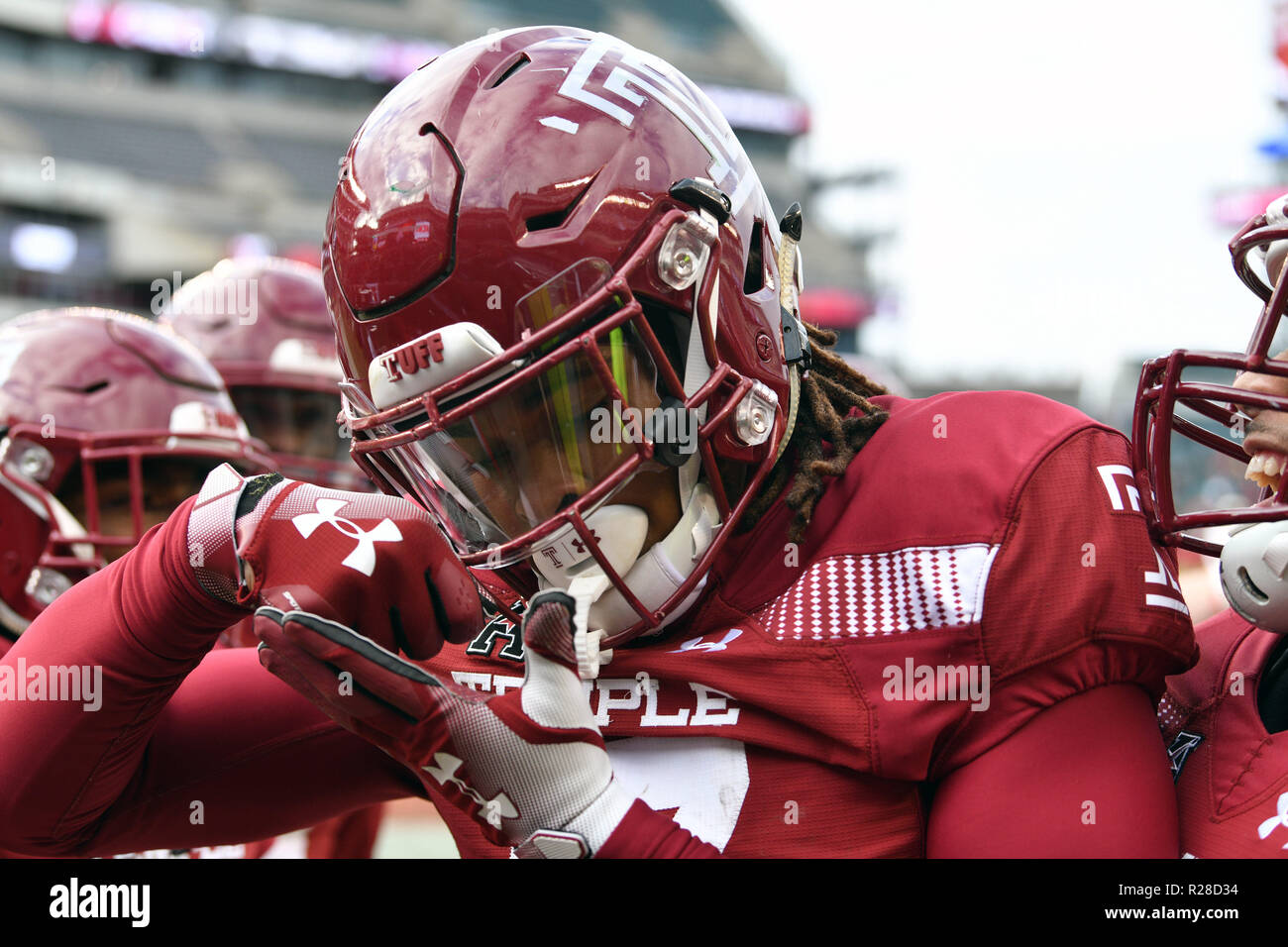 Philadelphia, Pennsylvania, USA. 17th Nov, 2018. Temple Owls wide ...