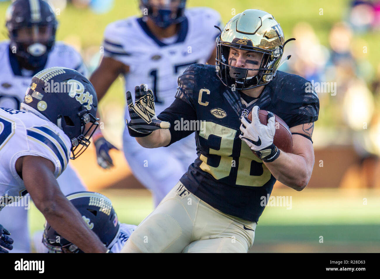 Winston-Salem, NC, USA. 17th Nov, 2018. Wake Forest Demon Deacons ...