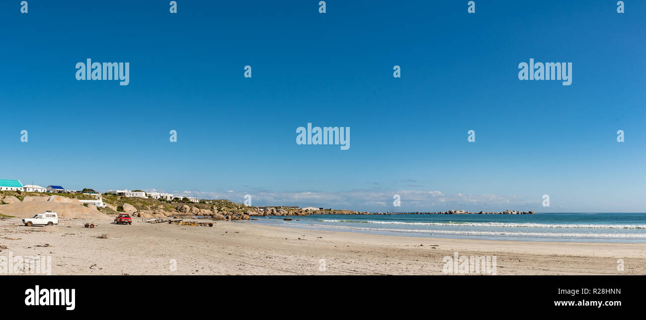 PATERNOSTER, SOUTH AFRICA, AUGUST 21, 2018: A panoramic view of the ...