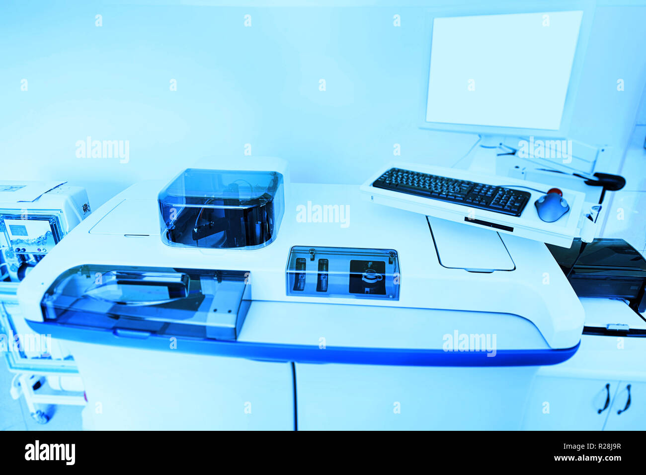 equipment and apparatus for biochemistry in a modern laboratory Stock ...