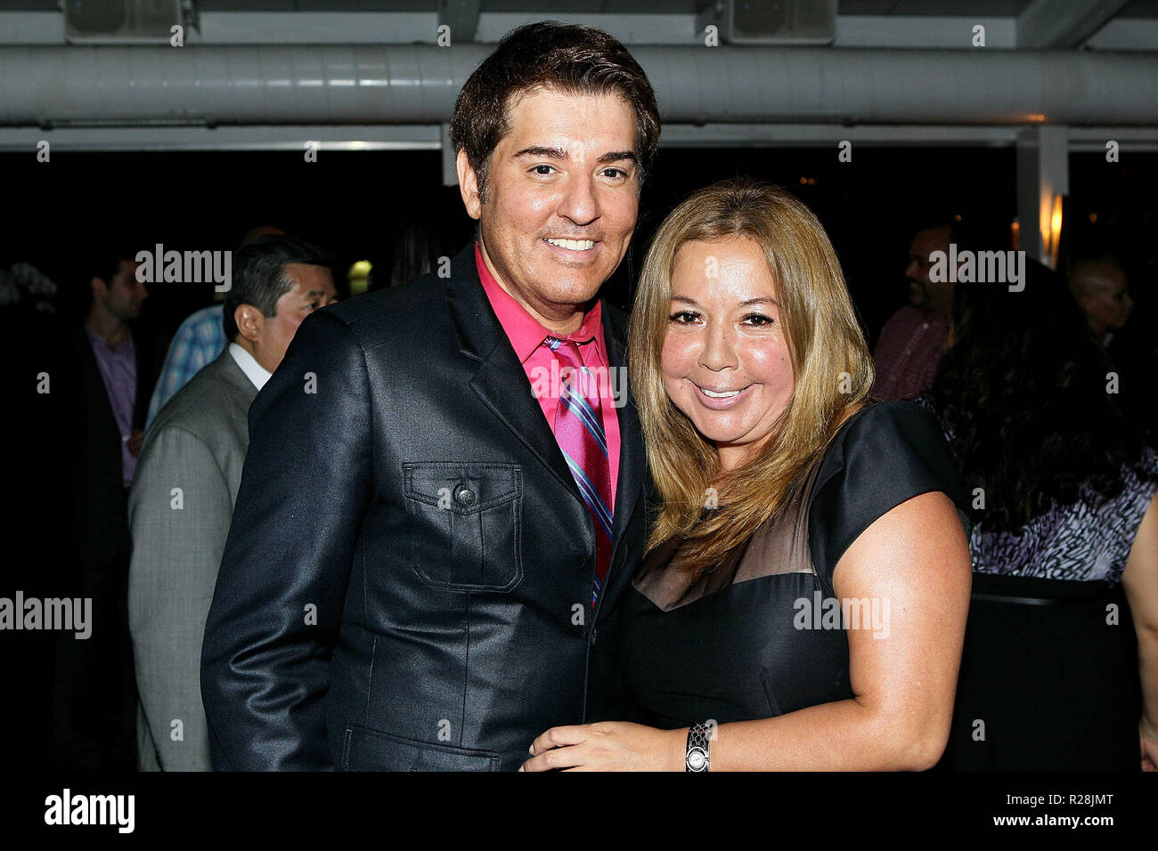NEW YORK, NY - AUGUST 28: Jim Masters and Adele Nino attend Retro ...