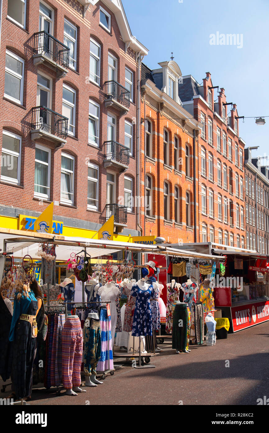 De Pijp Market, Amsterdam, Noord Holland, Netherlands Stock Photo - Alamy