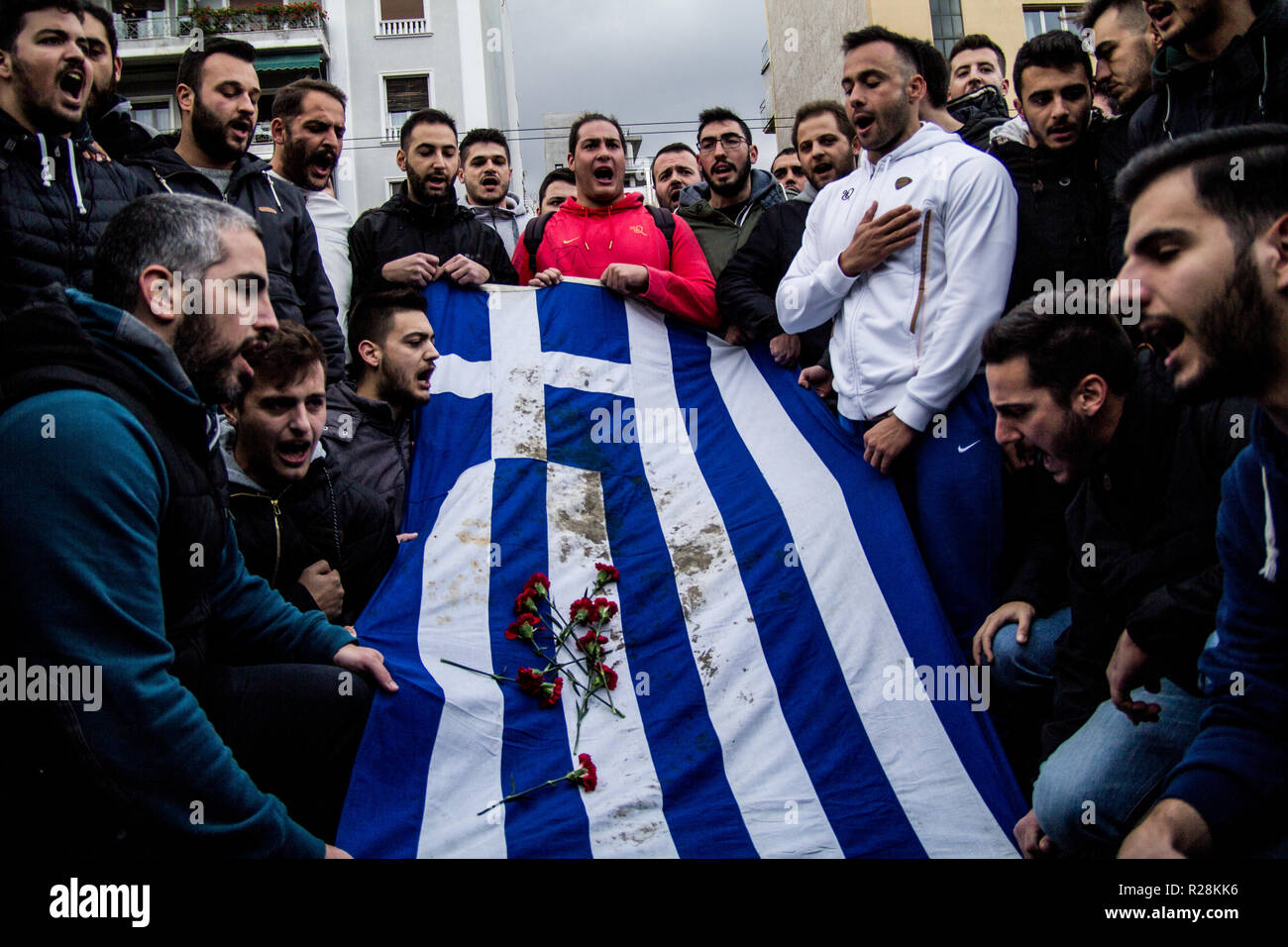 Athens, Greece. 17th Nov, 2018. The 45th Polytechnic uprising ...