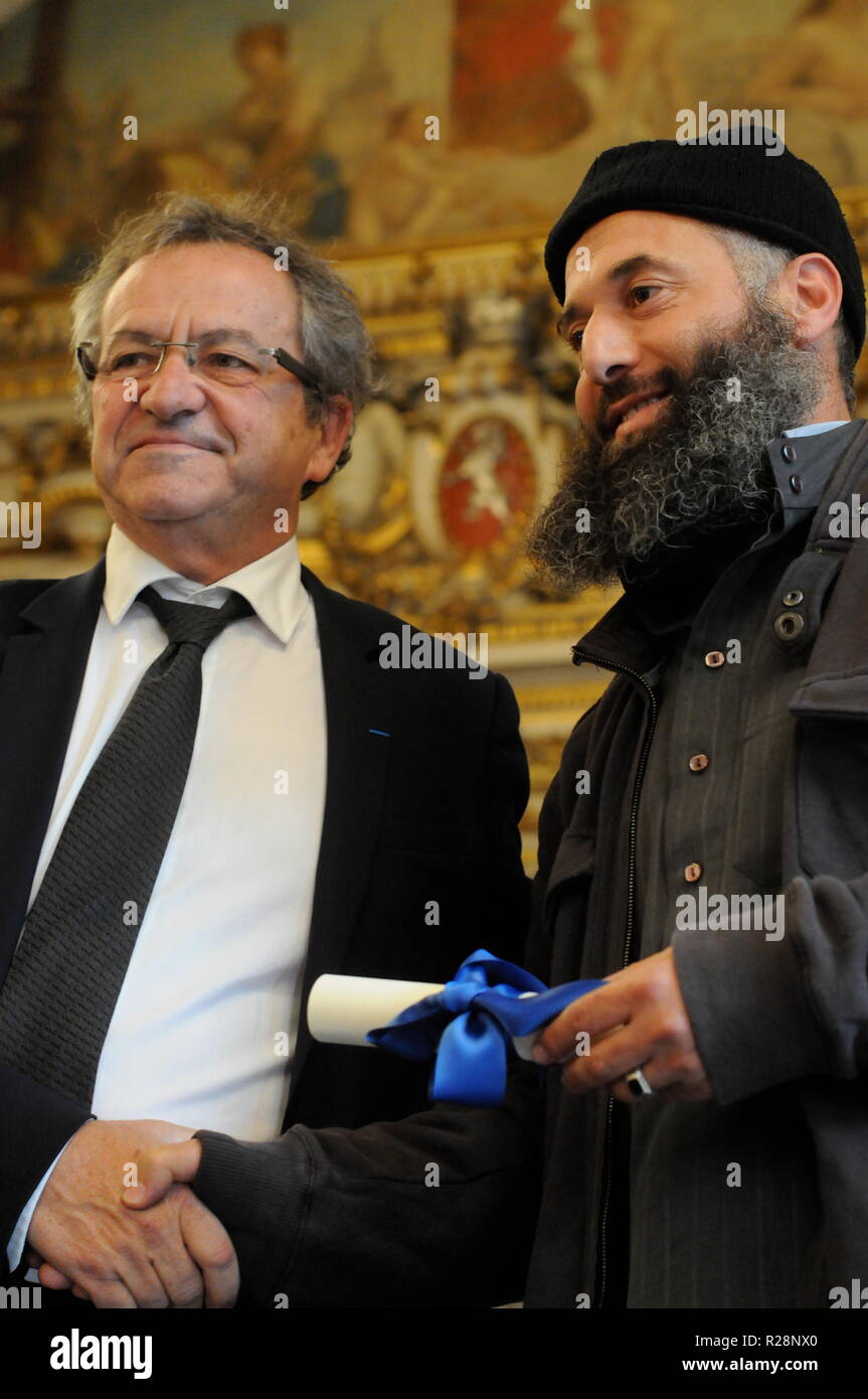 Diplomas award studies of secularism, Lyon, France Stock Photo - Alamy