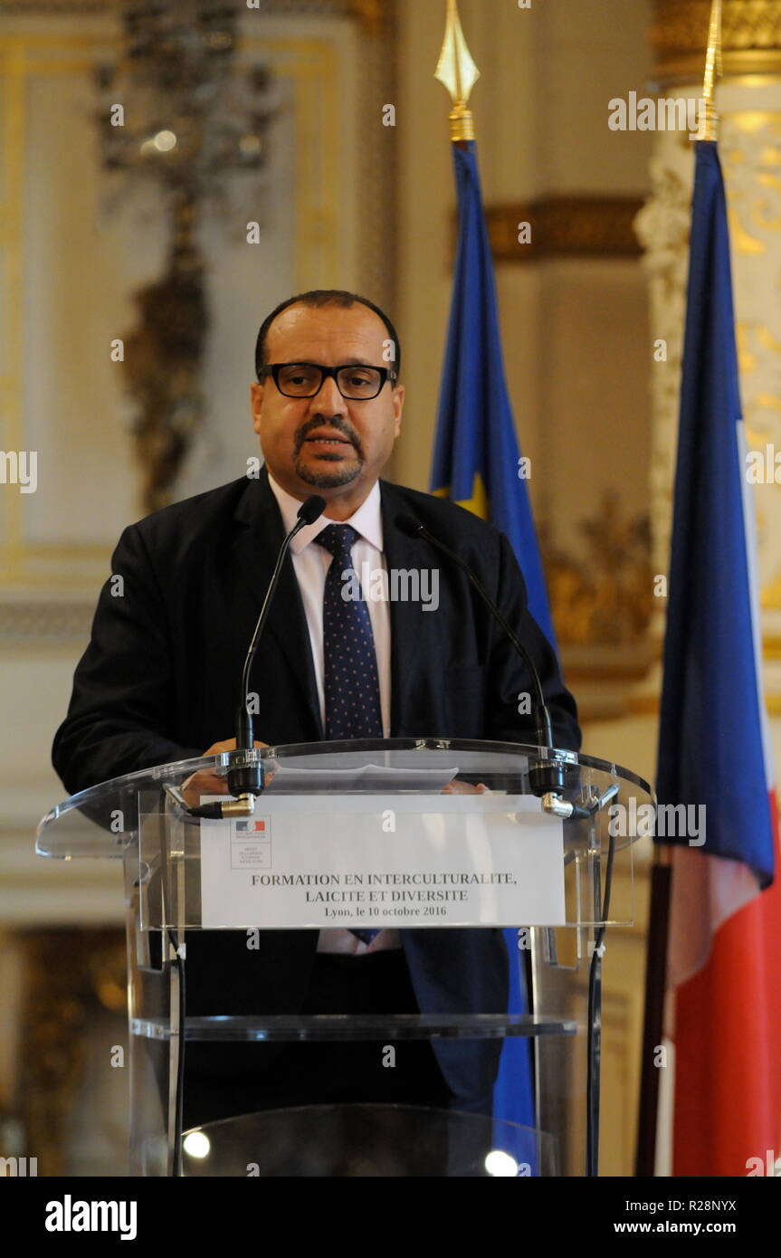 Diplomas award studies of secularism, Lyon, France Stock Photo - Alamy