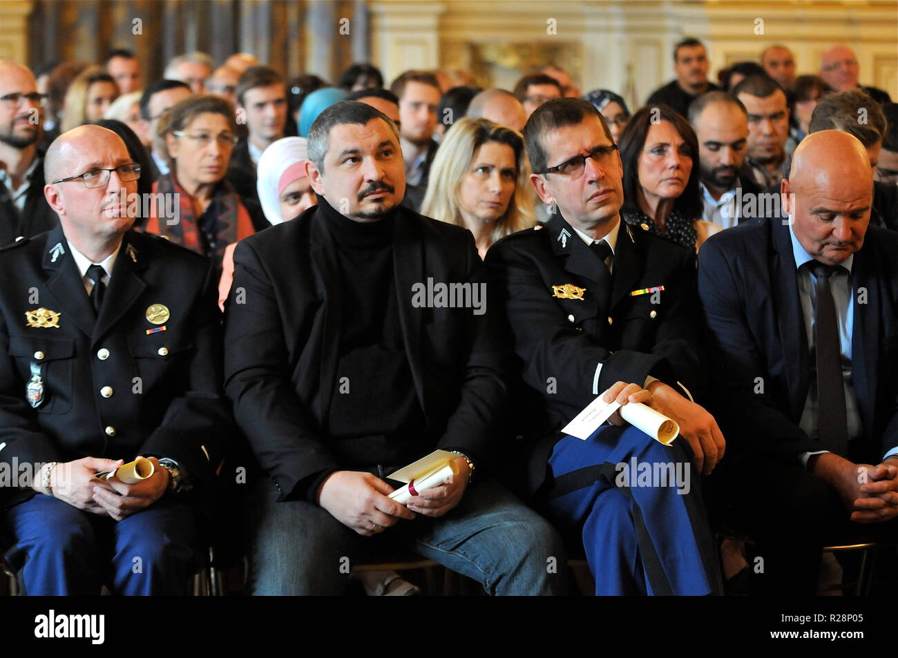 Diplomas award studies of secularism, Lyon, France Stock Photo - Alamy