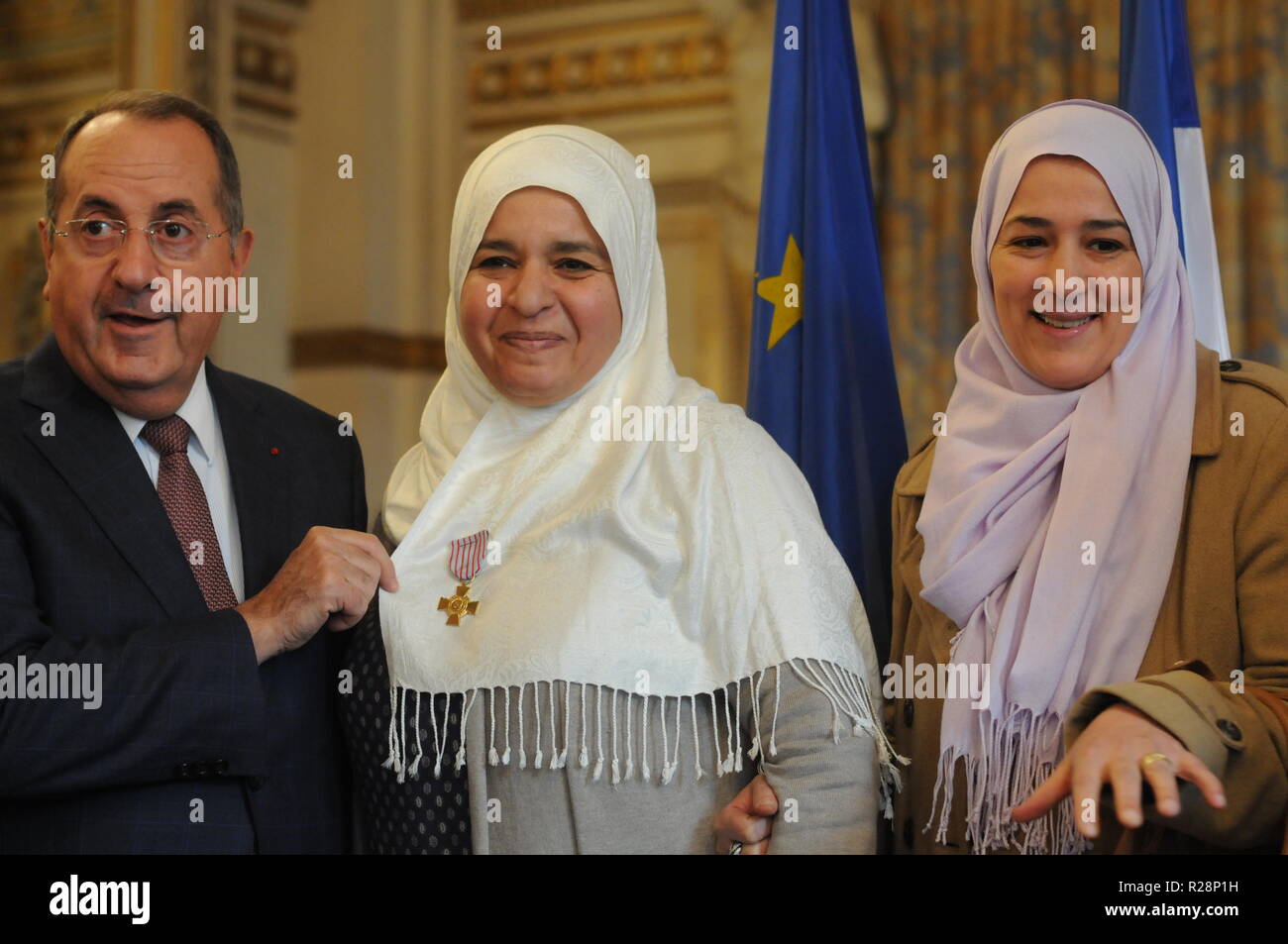 Diplomas award studies of secularism, Lyon, France Stock Photo - Alamy