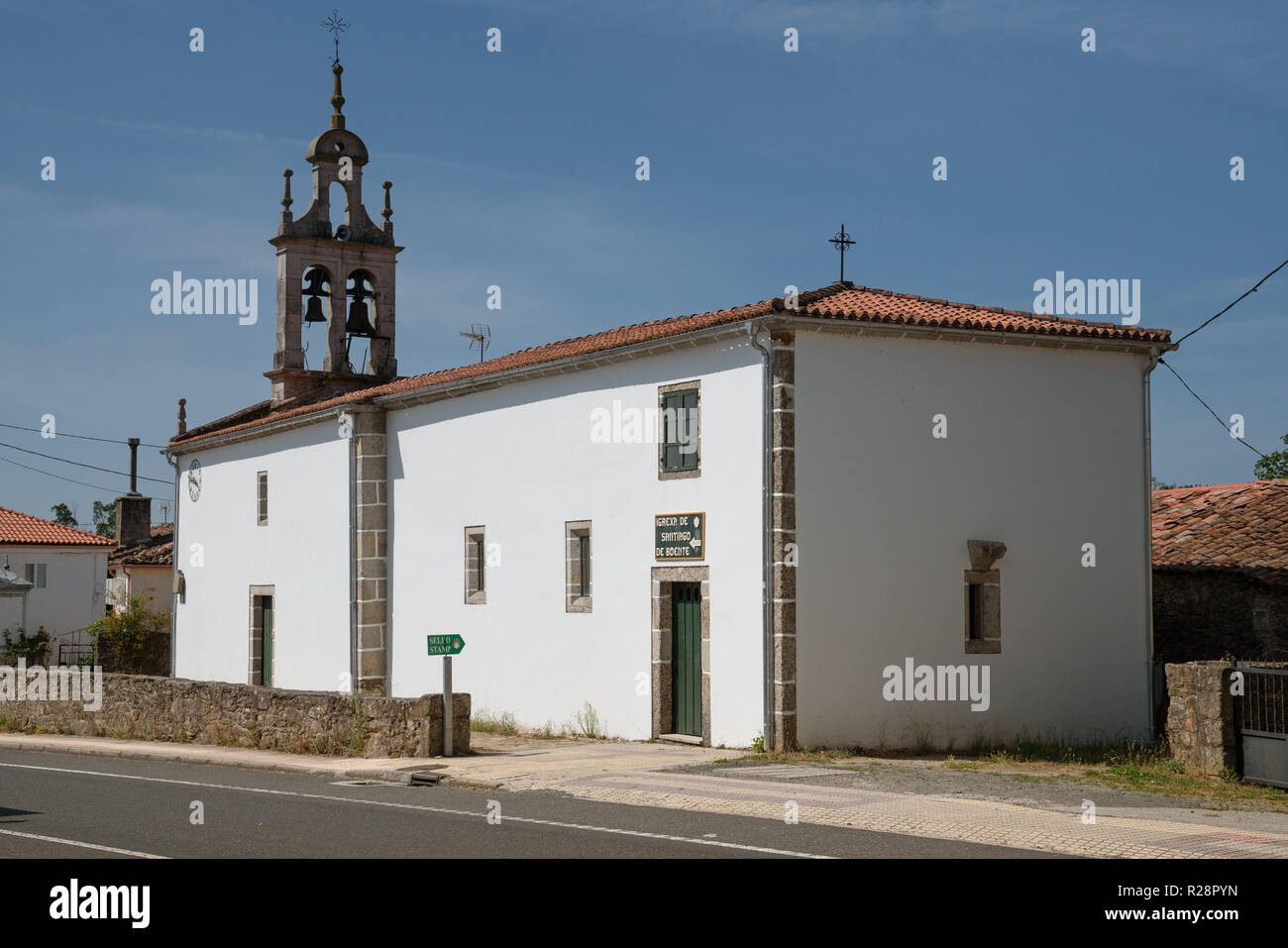 Camino de santiago trail hi-res stock photography and images - Alamy