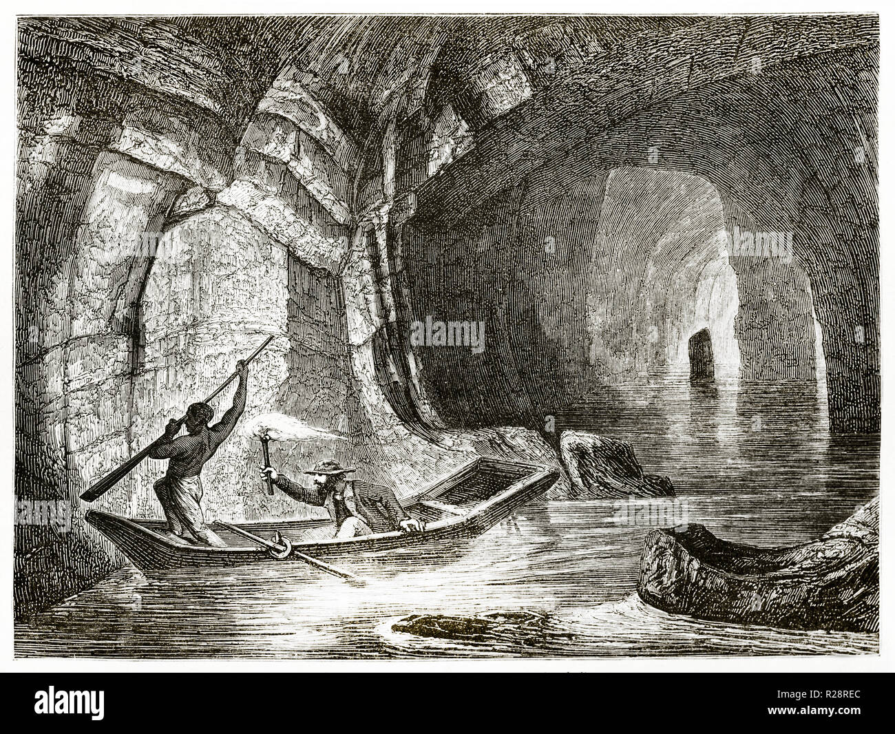 Mammoth cave national park illustration hi-res stock photography and ...