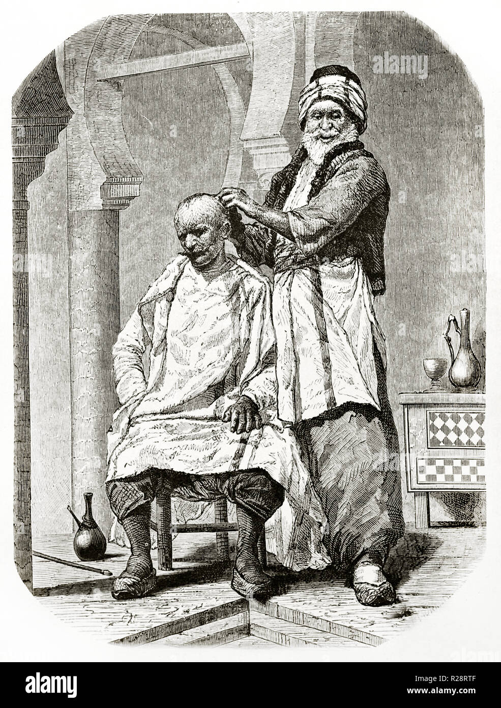 Traditional turkish barber shop hi-res stock photography and images - Alamy