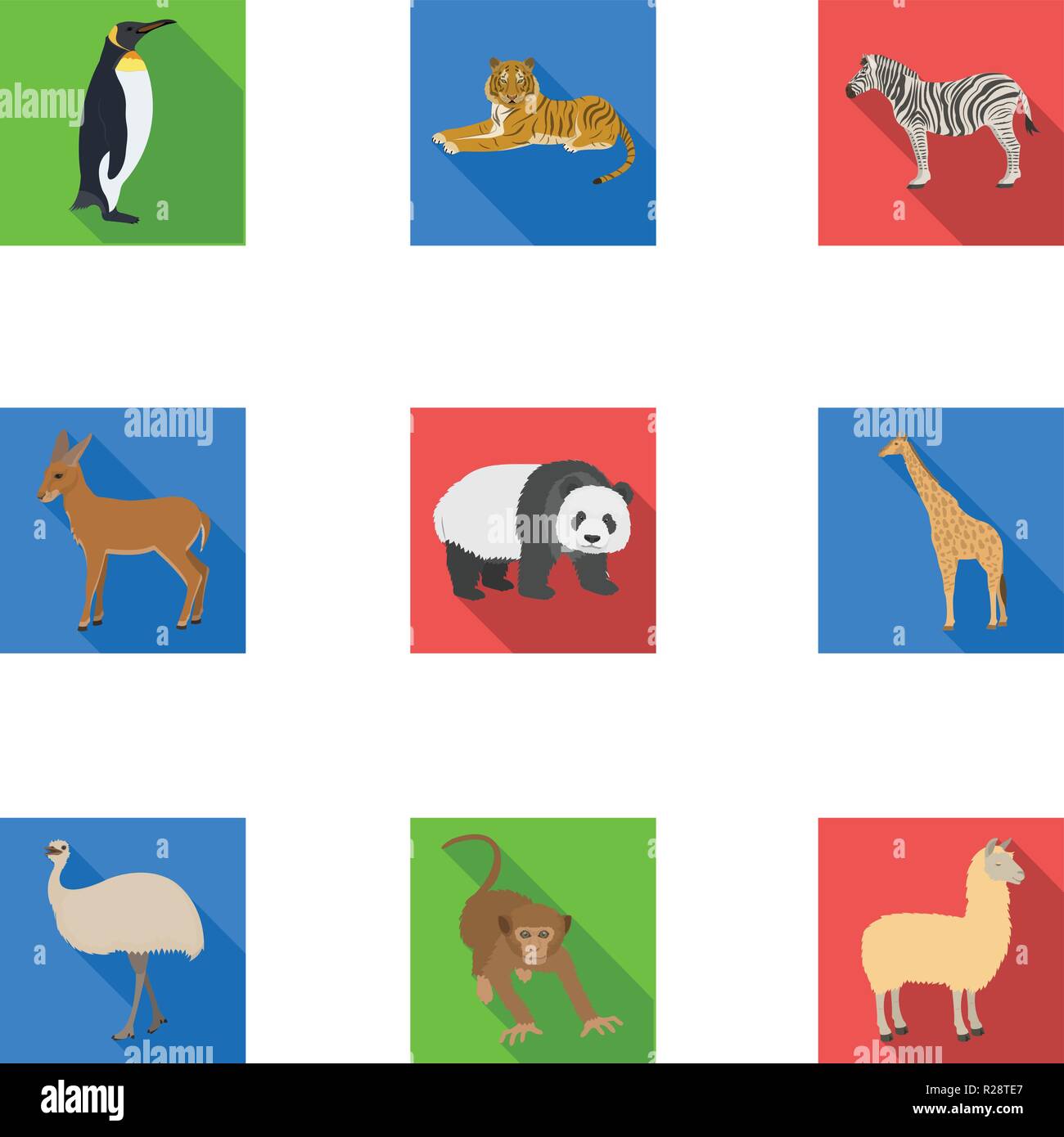 african,animal,antelope,artiodactyla,bird,cloven,collection,crocodile ...