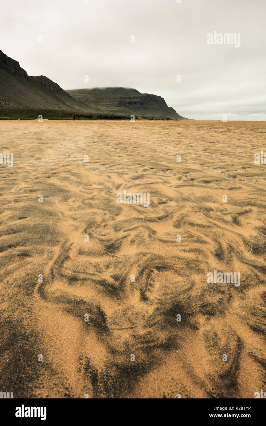 Rauðasandur beach or Red Sands beach is a beautiful large sandy beach ...