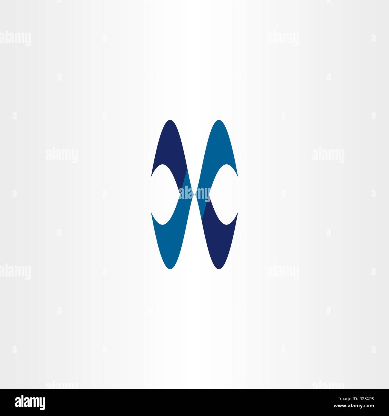 blue x logo icon letter symbol element Stock Vector Image & Art - Alamy