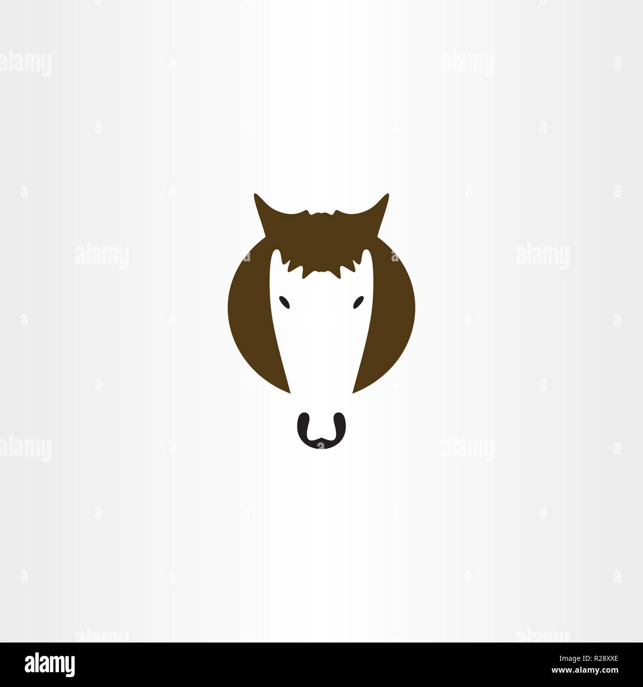 horse vector symbol logo sign design Stock Vector Image & Art - Alamy