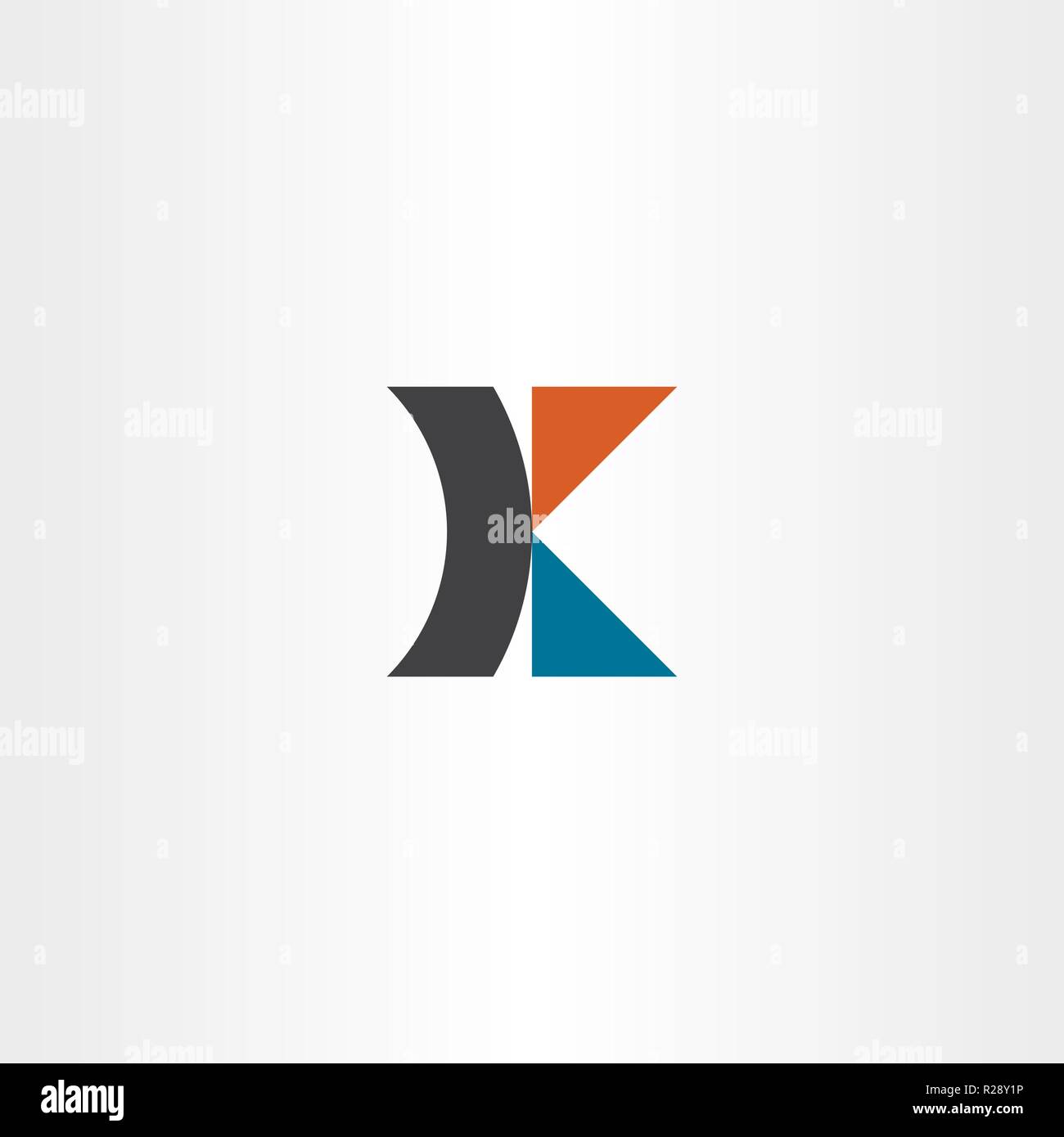 logotype vector letter icon k symbol design Stock Vector Image & Art ...