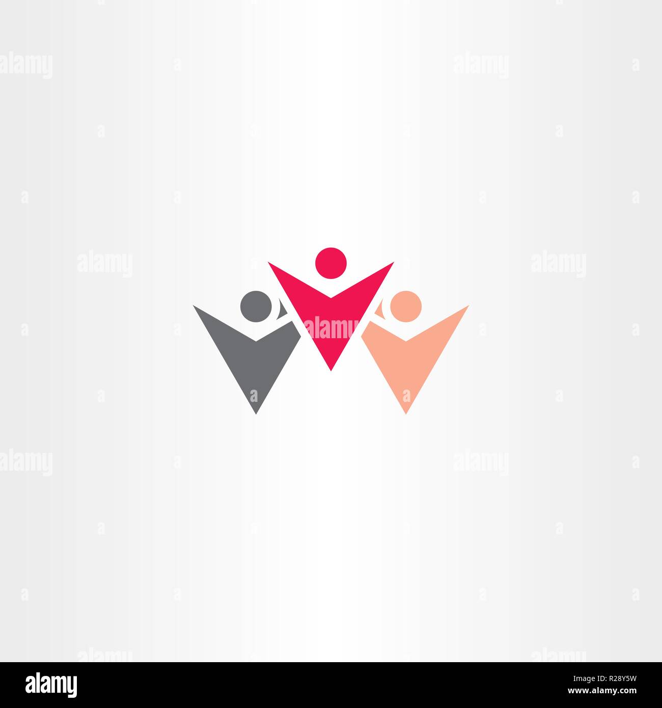 winner people logo symbol Stock Vector Image & Art - Alamy