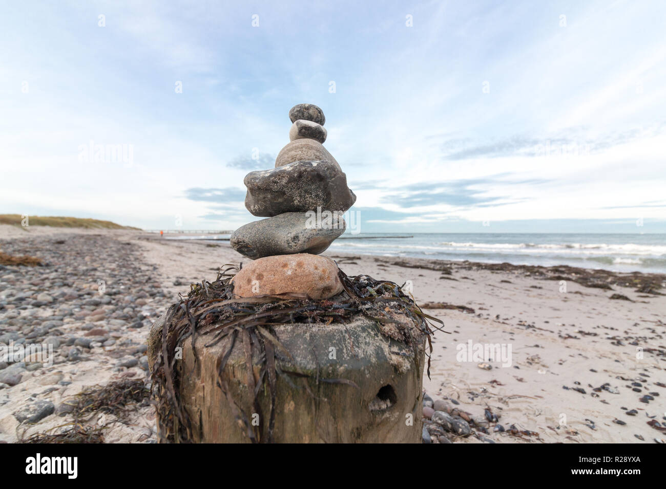 Stone Stack Beach High Resolution Stock Photography and Images - Alamy