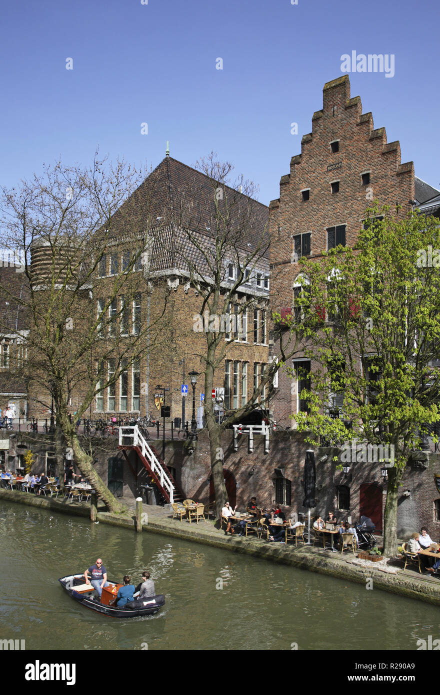 Oudegracht in Utrecht. Netherlands Stock Photo - Alamy Oudegracht in Utrecht. Netherlands Stock Photo - Alamy
