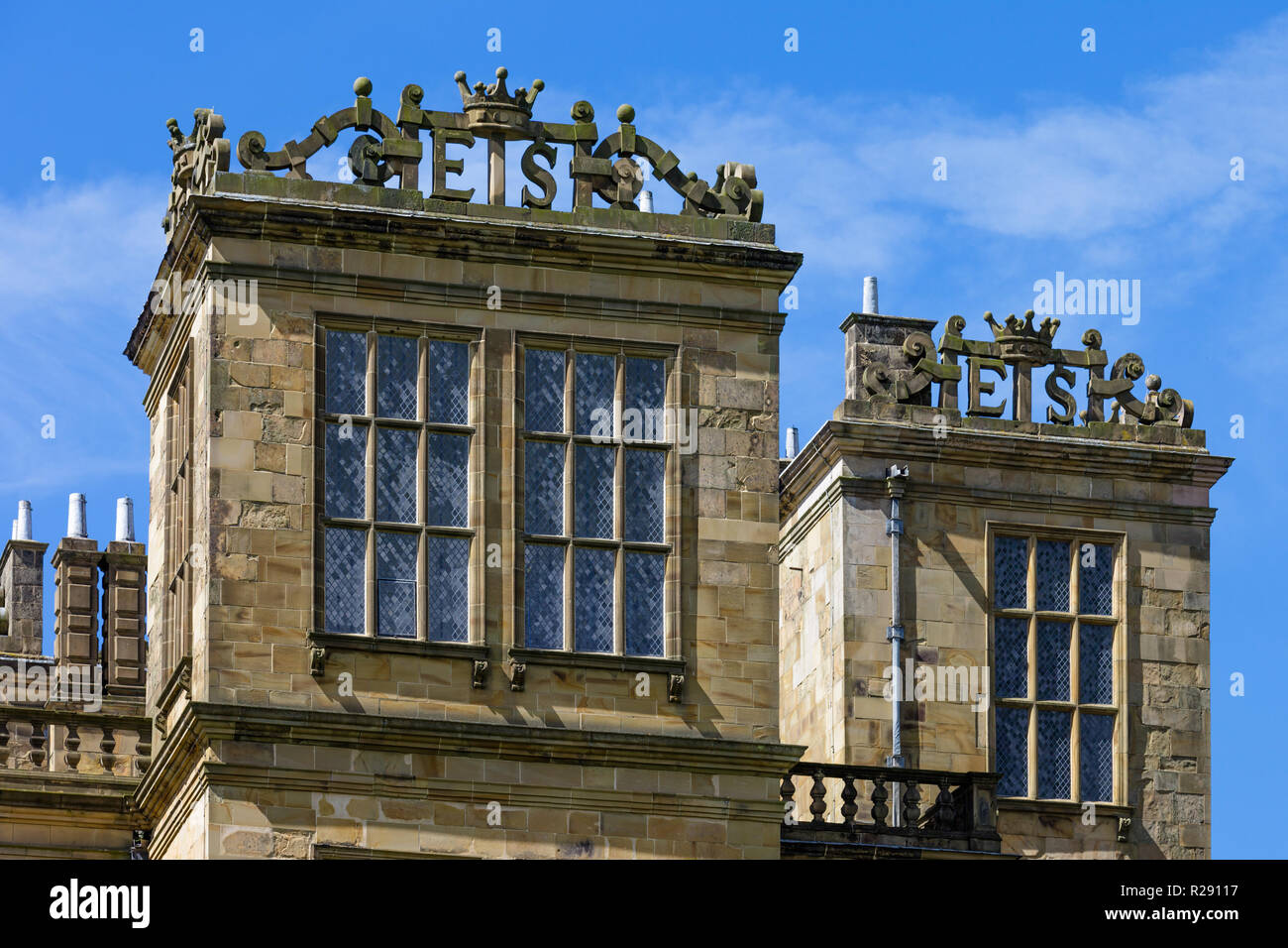 Hardwick hall elizabethan elizabeth hi-res stock photography and images ...