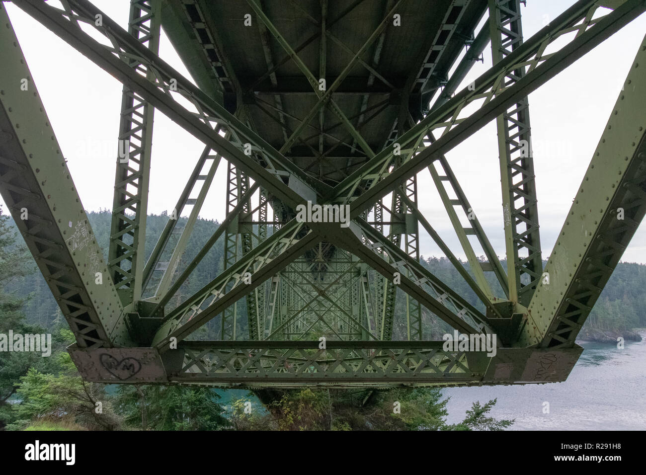 Deception Pass Bridge, Deception Pass State Park, Washington Stock ...