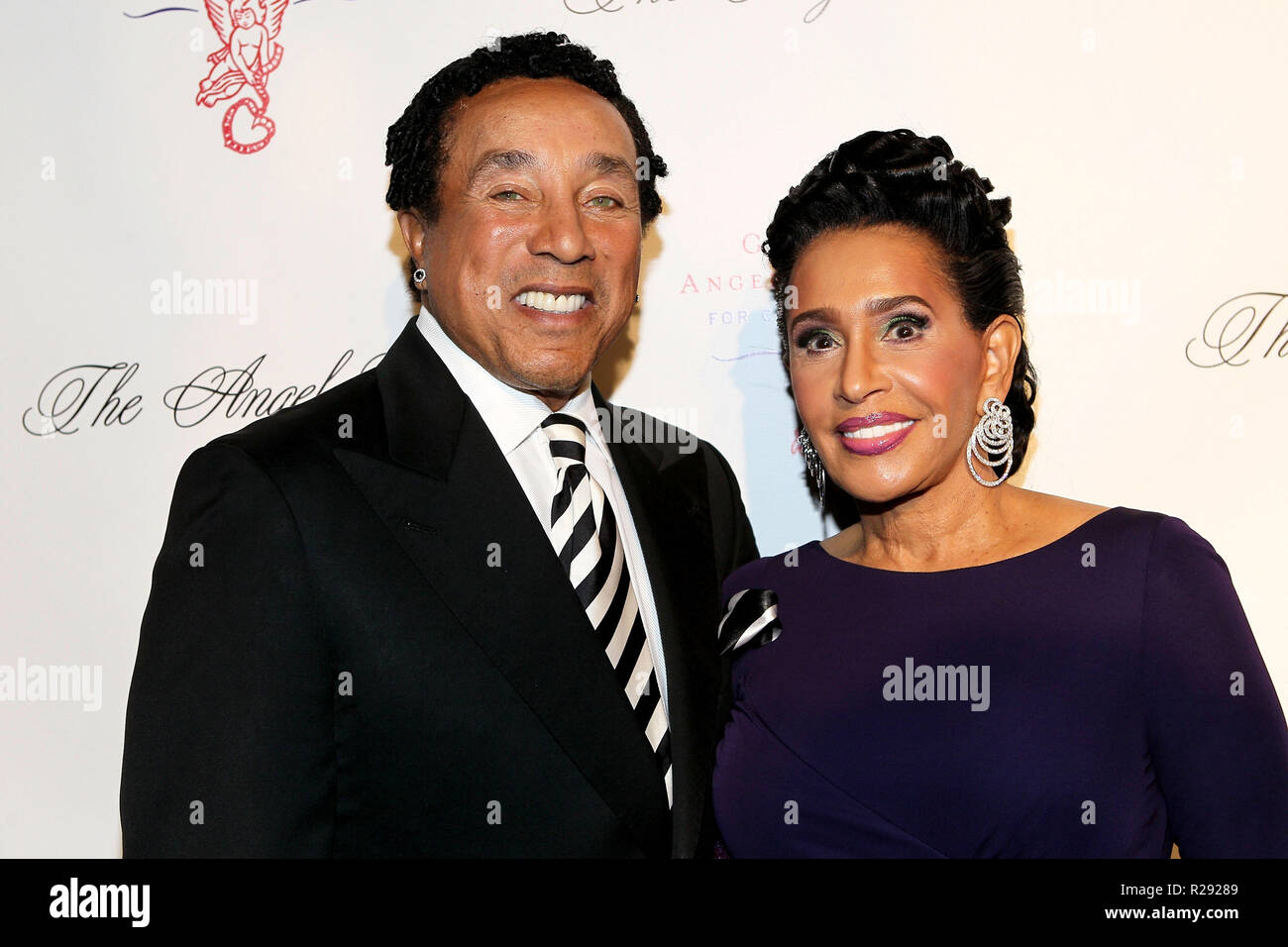NEW YORK, NY - OCTOBER 22: Smokey Robinson and Frances Robinson at ...