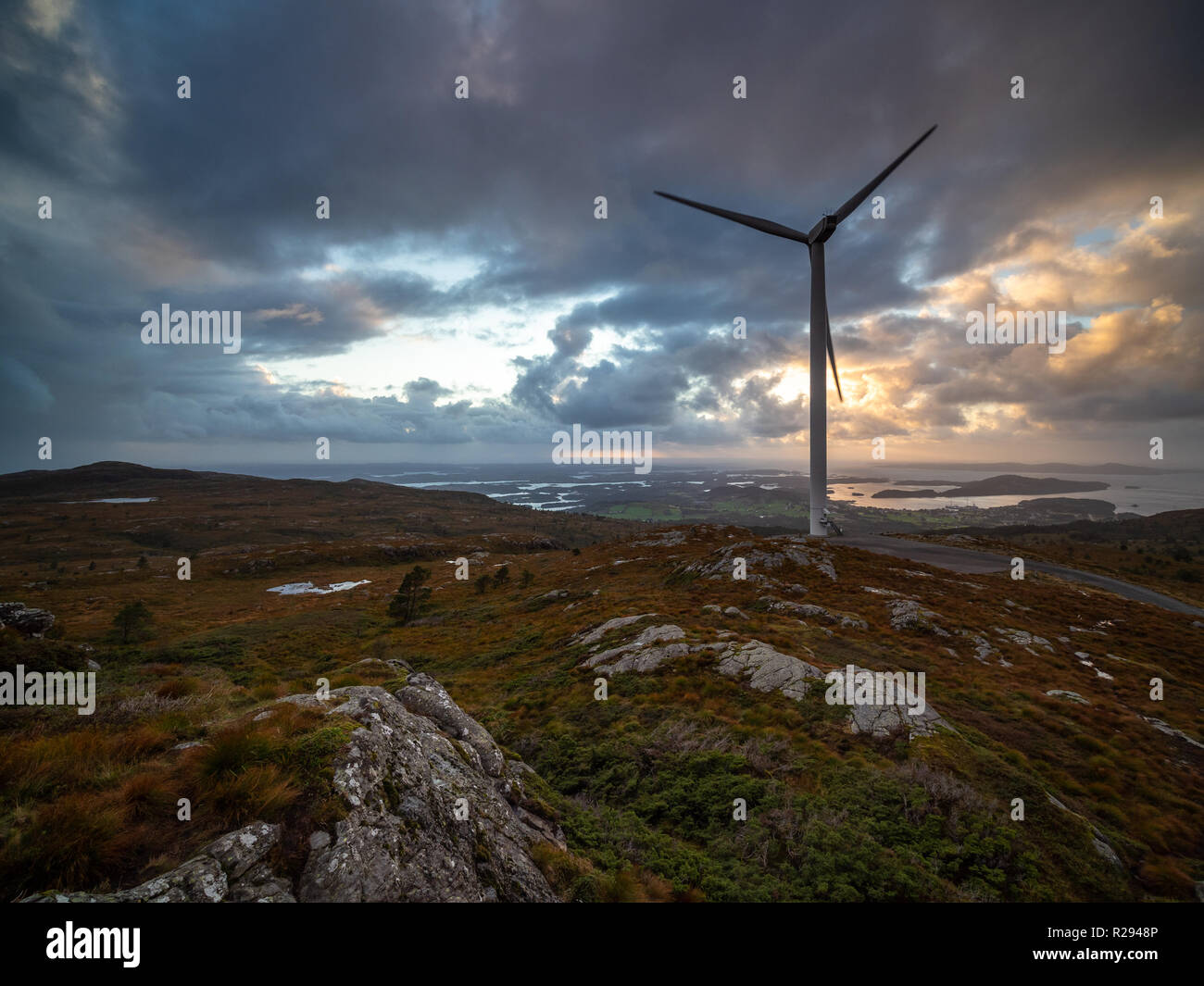 Pollution windmill hi-res stock photography and images - Alamy