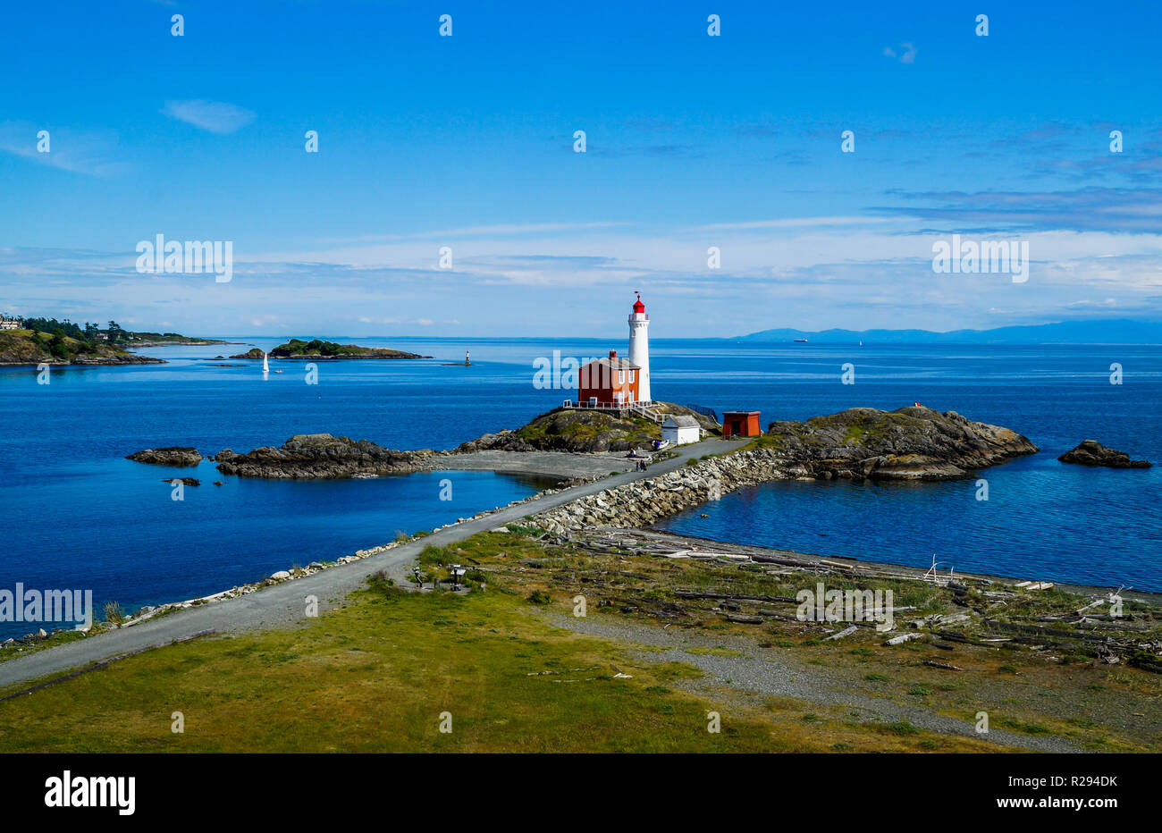 Fisgard lighthouse fort rodd hi-res stock photography and images - Alamy
