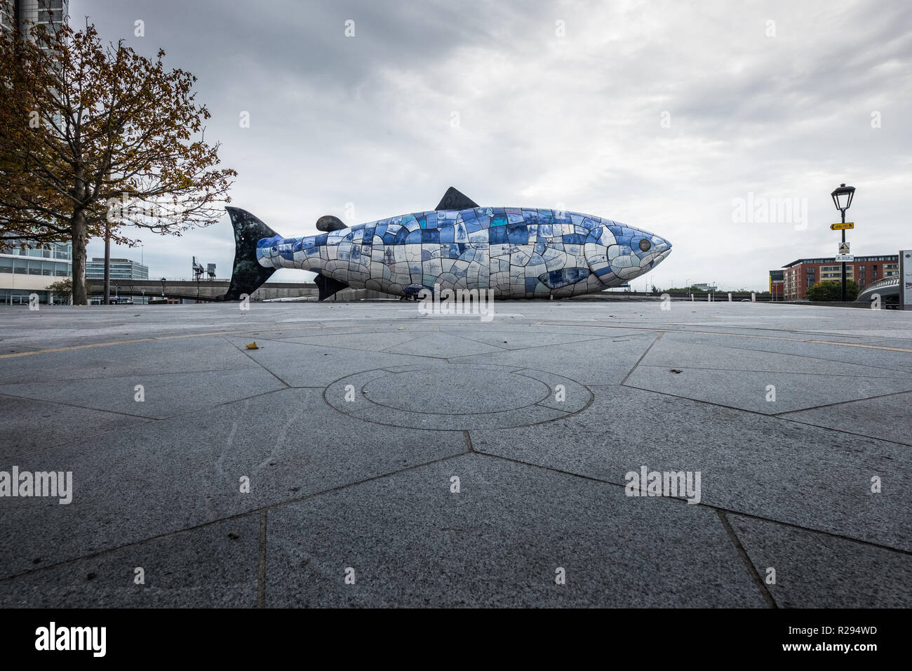 The Salmon of Knowledge or The Big Fish, is a famous landmark of ...