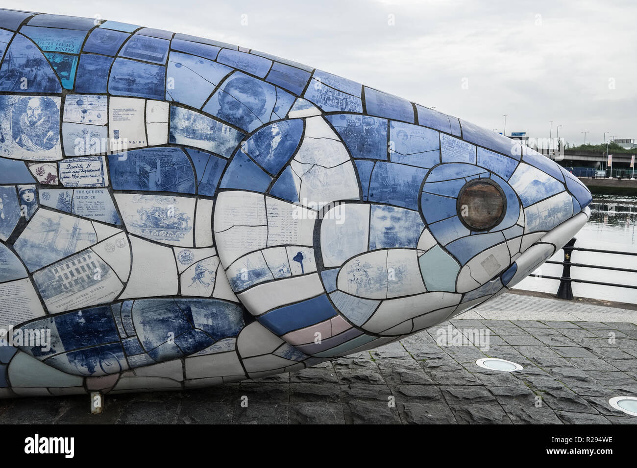 The Salmon of Knowledge or The Big Fish, is a famous landmark of ...