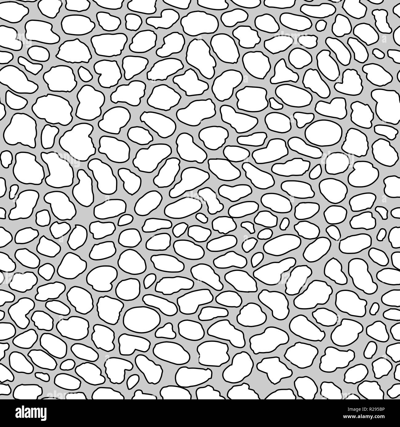 Seamless snowy leopard, ocelot or wild cat fur graphic pattern print ...