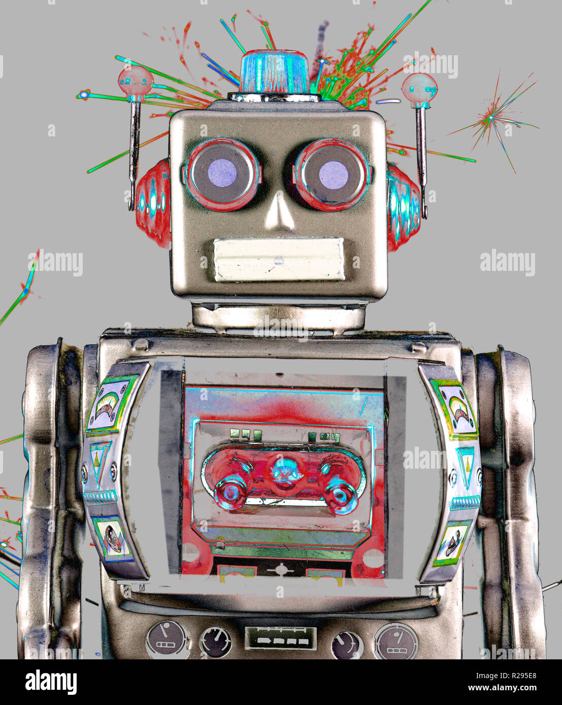 1950s science fiction robot hi-res stock photography and images - Alamy