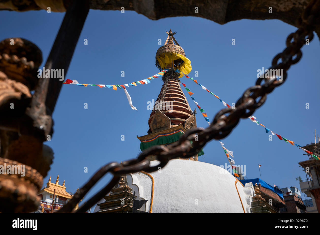Kaathe Swayambhu Shree Stock Photo - Alamy
