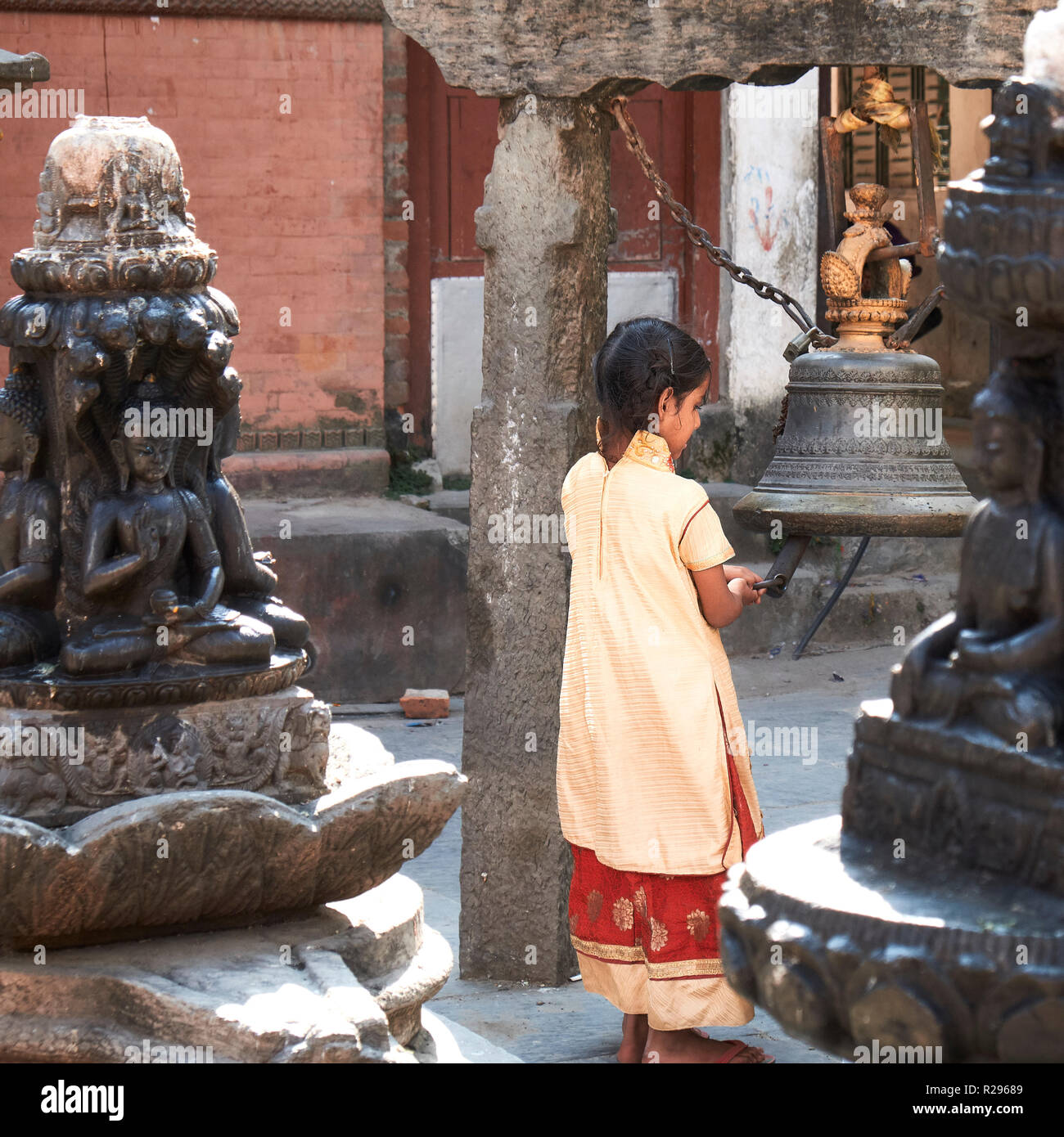 Kaathe Swayambhu Shree Stock Photo - Alamy
