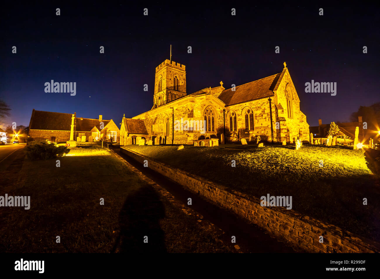 St Mary the Virgin, Little Houghton, Northamptonshire, England Stock ...