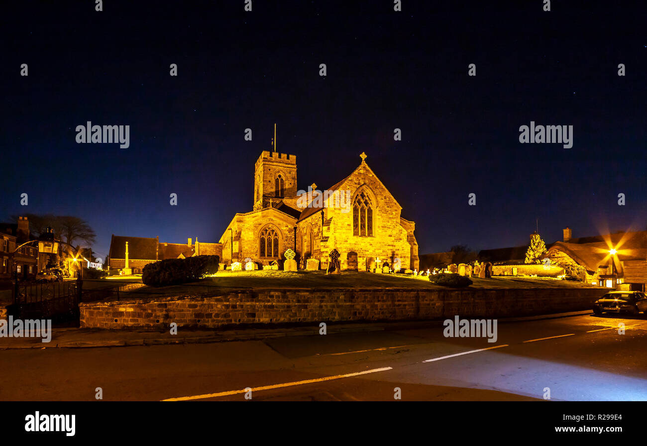 St Mary the Virgin, Little Houghton, Northamptonshire, England Stock ...