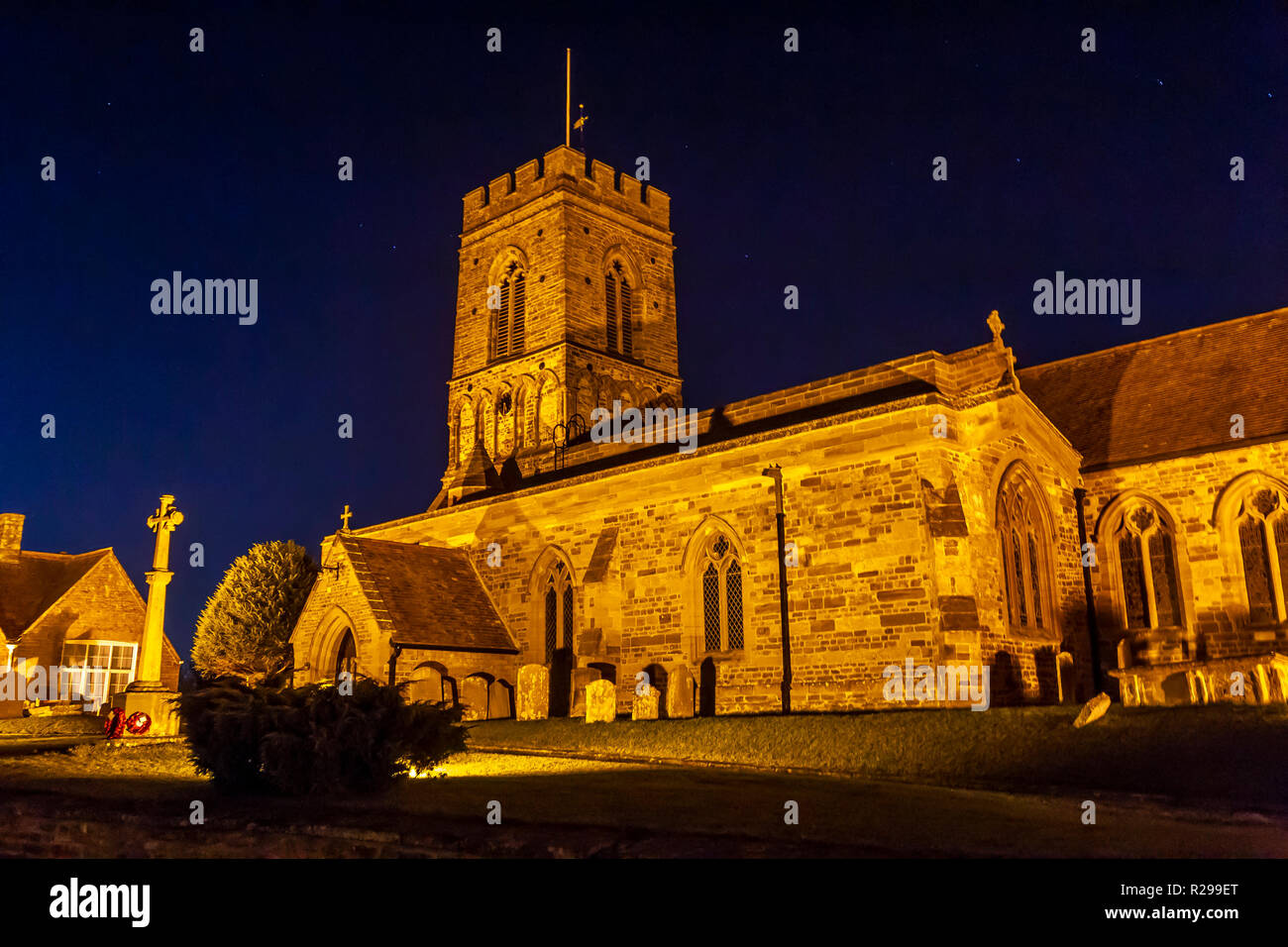 St Mary the Virgin, Little Houghton, Northamptonshire, England Stock ...