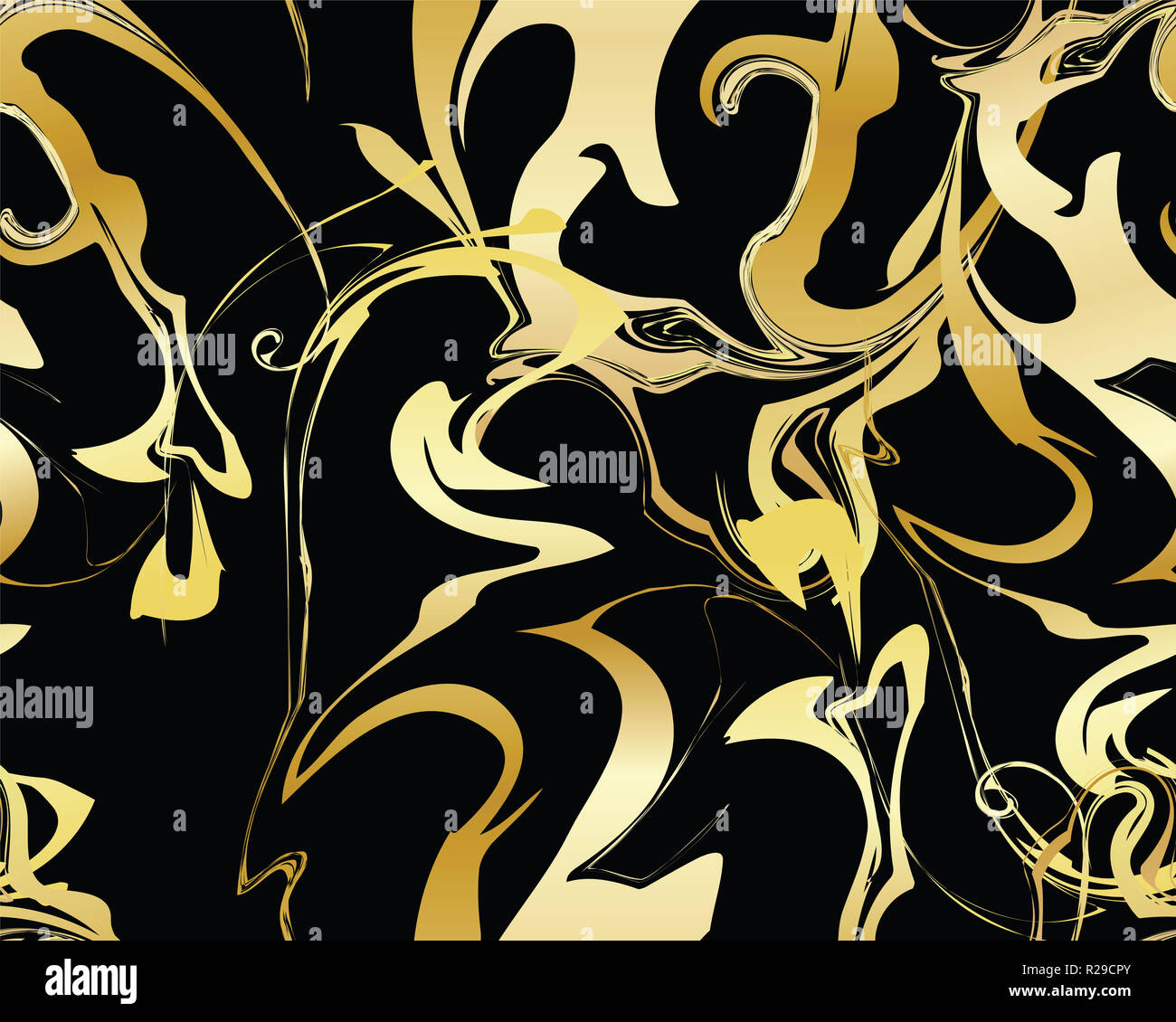 Marble Gold texture seamless pattern Stock Photo - Alamy