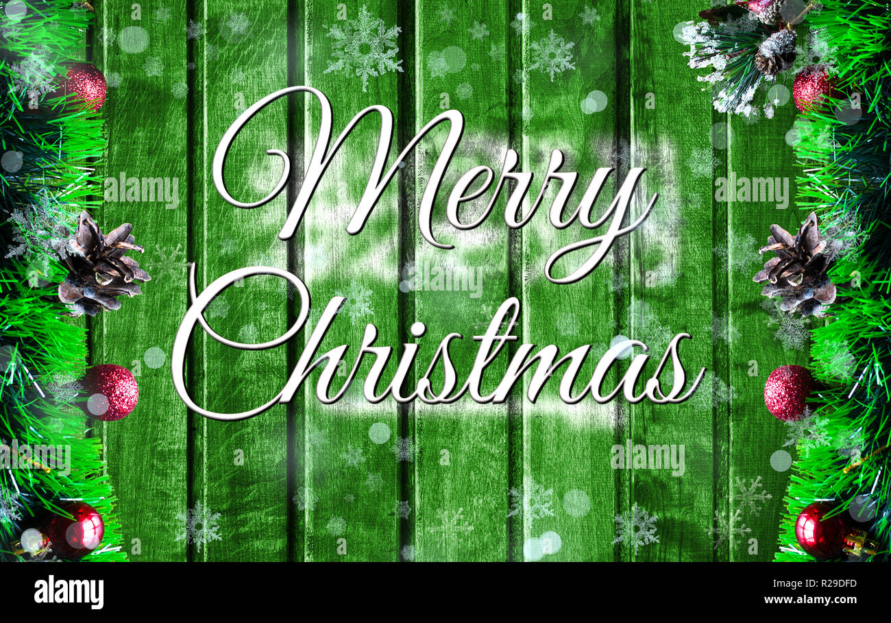 Merry christmas holiday concept with blurred flag image of Saudi Arabia ...