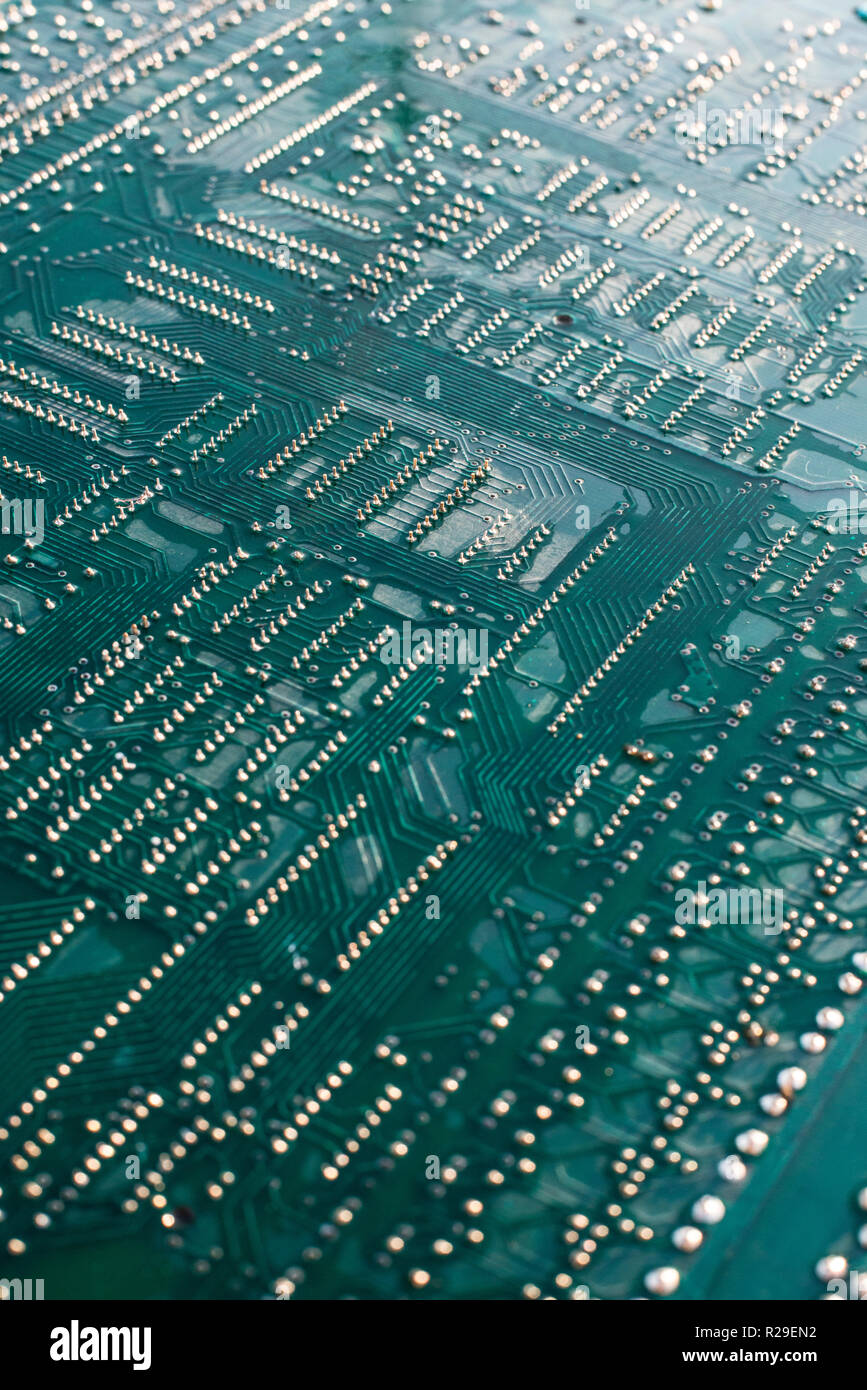 Pcb printed circuit board backside hi-res stock photography and images ...