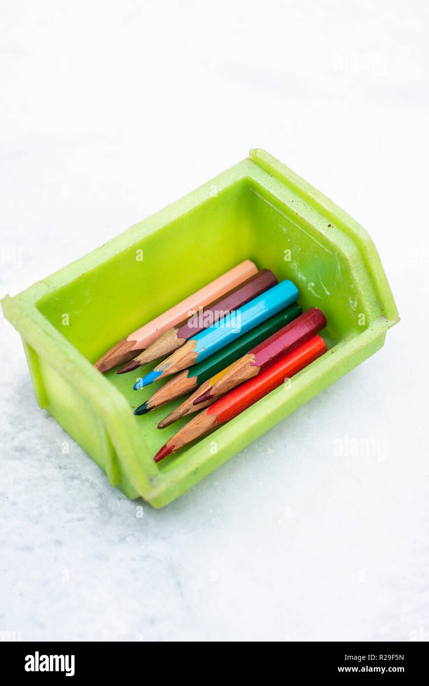 Small pencils hi-res stock photography and images - Alamy