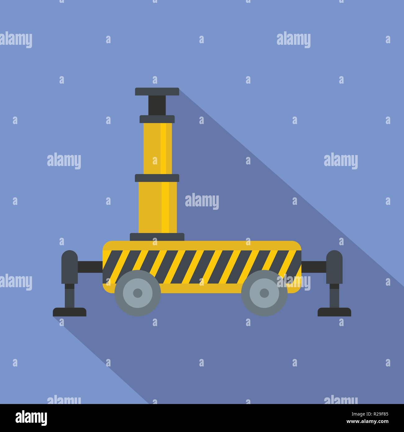 Platform equipment icon. Flat illustration of platform equipment vector ...
