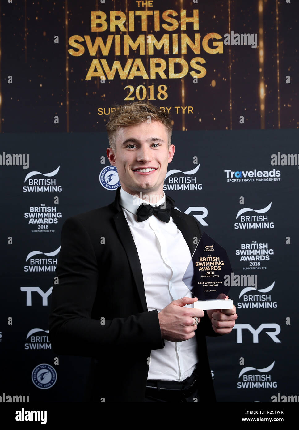 British swimming athlete year winner jack laugher hi-res stock ...