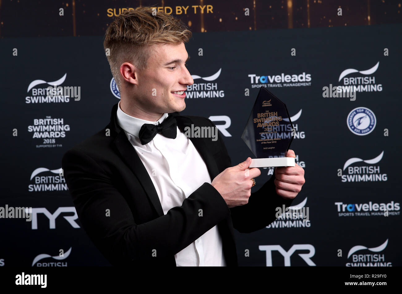 British swimming athlete year winner jack laugher hi-res stock ...