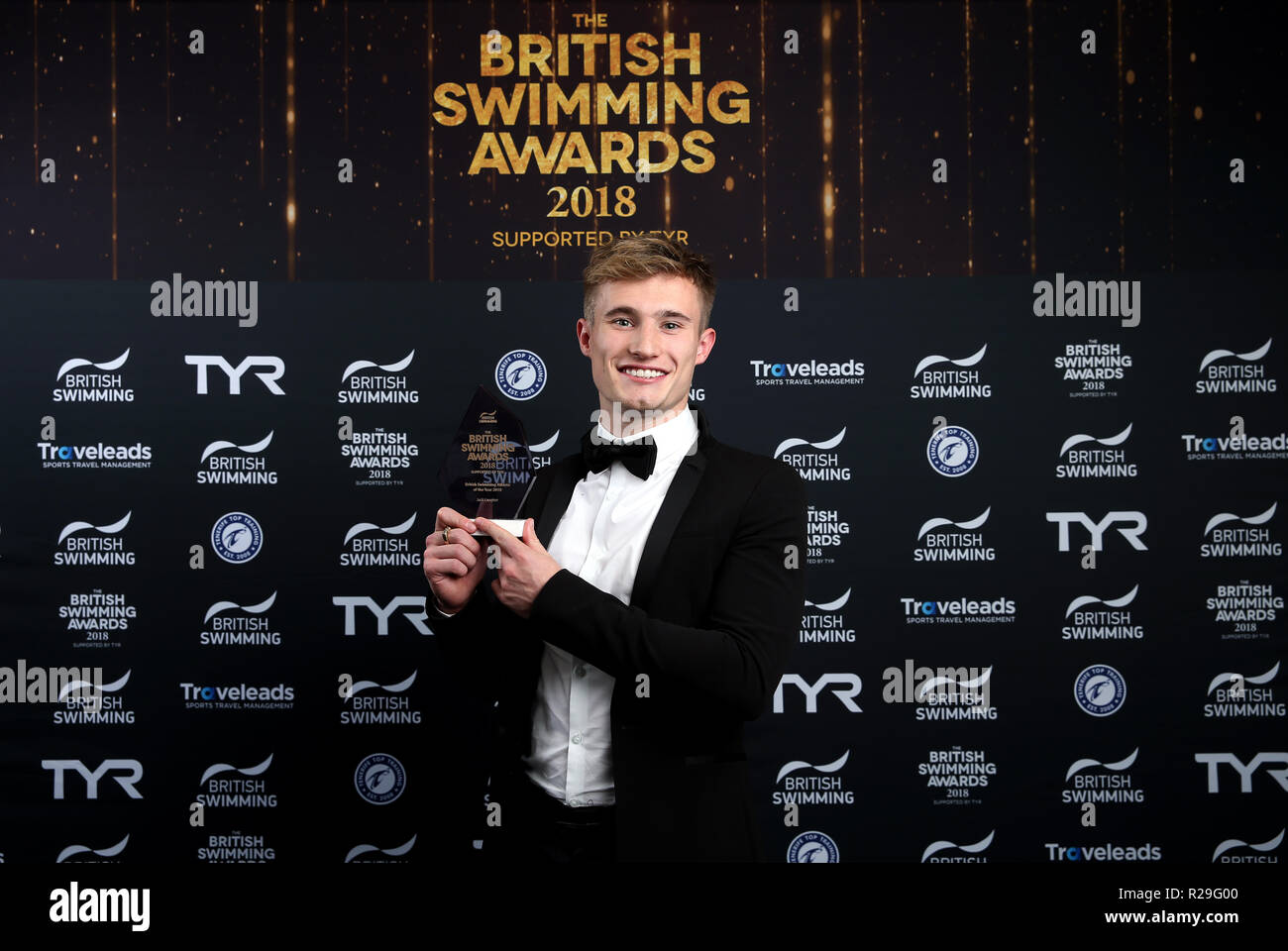 British swimming athlete year winner jack laugher hi-res stock ...