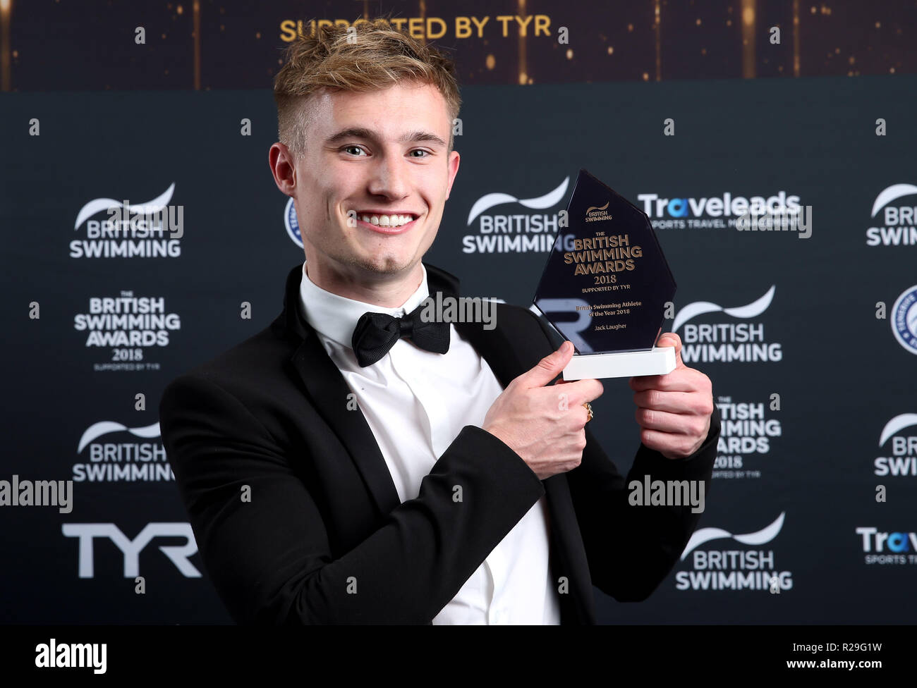 British swimming athlete year winner jack laugher hi-res stock ...