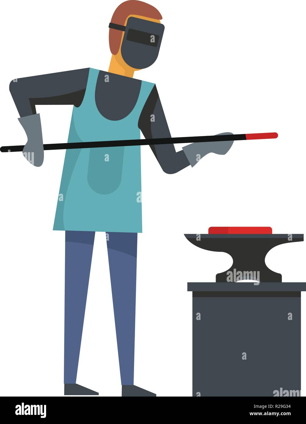 Blacksmith Symbol High Resolution Stock Photography and Images - Alamy