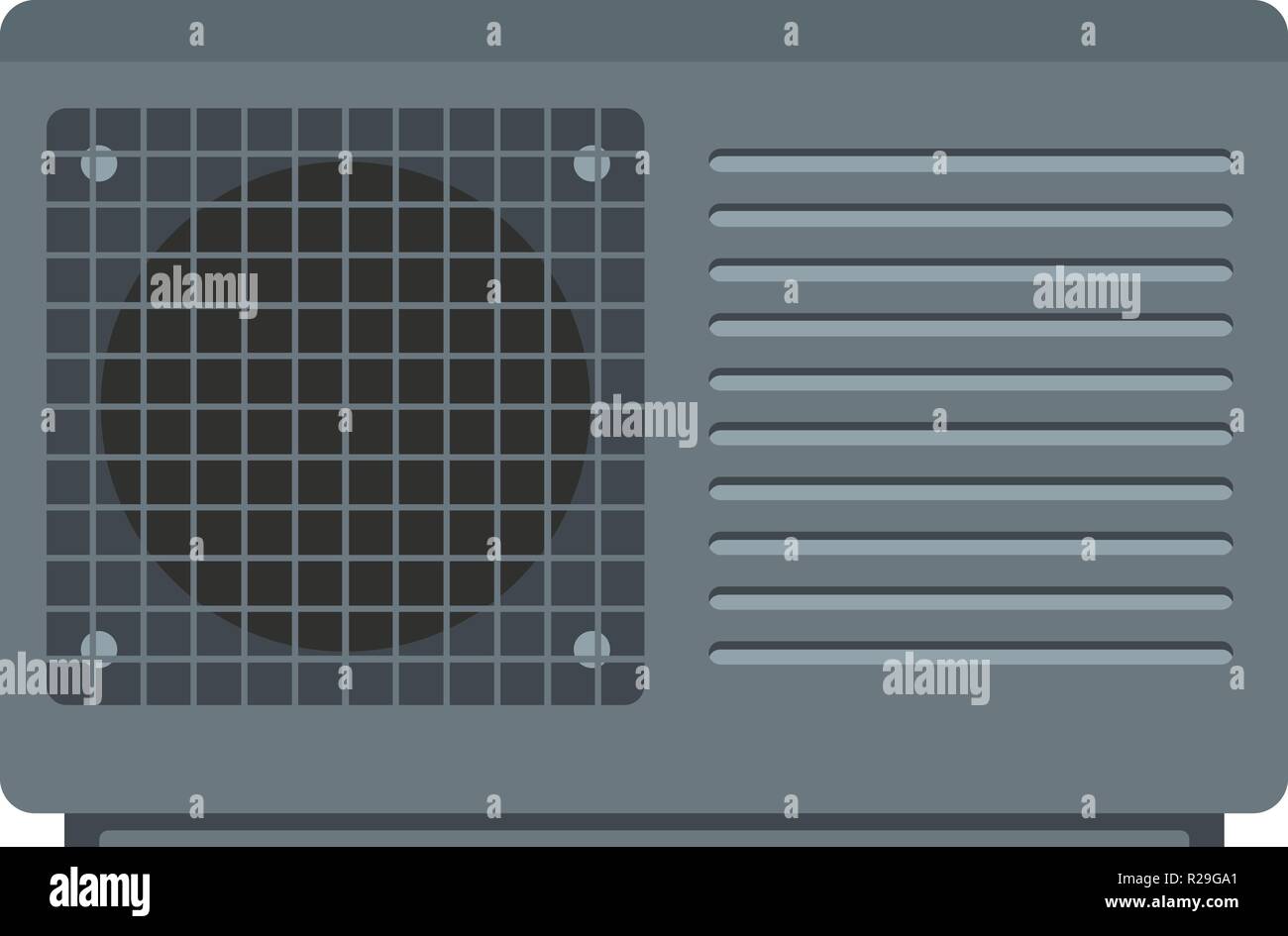 Electric conditioner icon. Flat illustration of electric conditioner ...
